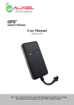 GPS tracker GT02A User Manual | Manualzz