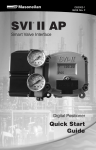 Baker Hughes Masoneilan SVI II AP Instruction Manual | Manualzz