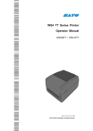 SATO WS4 TT WS408TT, WS4 TT WS412TT Operator Manual | Manualzz