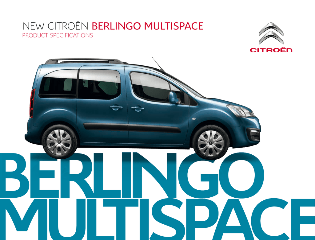 Berlingo Multispace - Anciens Et Réunions