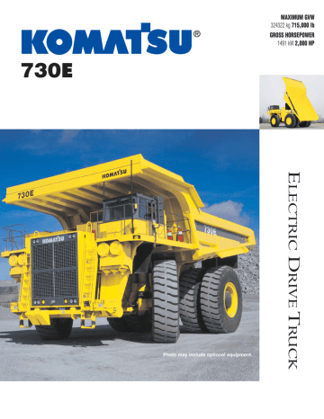 Komatsu 730E Brochure | Manualzz