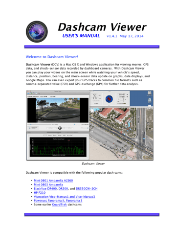 Dashcam Viewer User Manual | Manualzz
