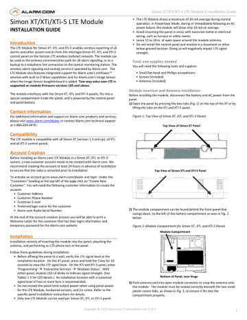 Interlogix Simon XT Installation manual | Manualzz