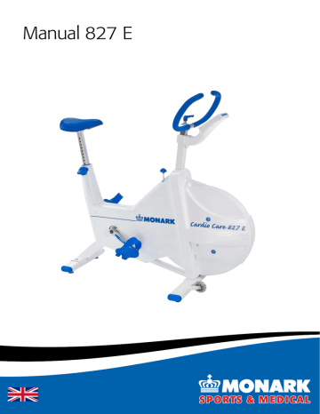 Monark Ergomedi 894 E manual | Manualzz