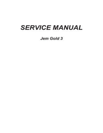 Janome Jem Gold 3 SERVICE MANUAL | Manualzz
