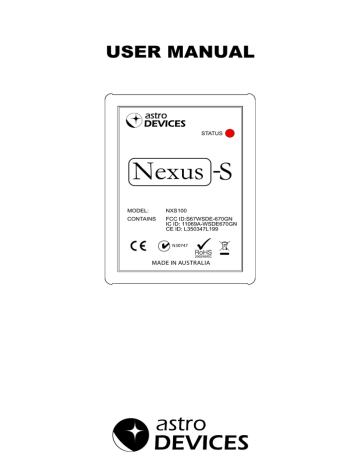 Nexus-S NXS 100 User Manual | Manualzz