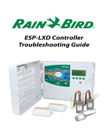 Rain Bird ESP-LXD Troubleshooting Manual | Manualzz