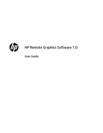 HP Remote Graphics Software (RGS) User guide | Manualzz
