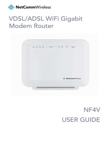 Modem Router NF4V User Guide | Manualzz