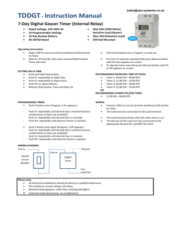 HellermannTyton TDDGT Instruction manual | Manualzz