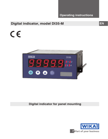WIKA DI35 Operating instructions | Manualzz