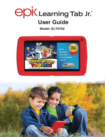 Learning Tab Jr ELT0702 User Guide | Manualzz