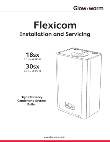Glow-worm Flexicom 30sx Installation And Servicing | Manualzz
