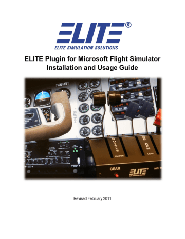 ELITE Flight Simulator Plugin Installation and Usage Guide | Manualzz