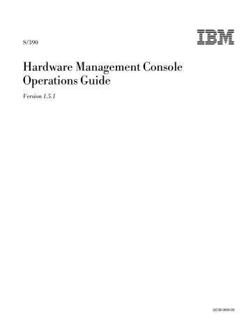 IBM Hardware Management Console Operations Guide | Manualzz