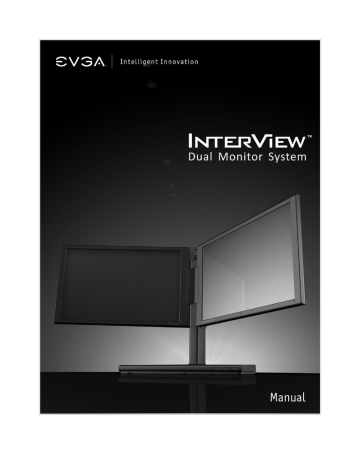 EVGA INTERVIEW Dual Monitor System Manual | Manualzz