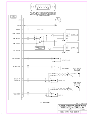 XCOM Intercom XCOM with two Comm Installation Instructions | Manualzz