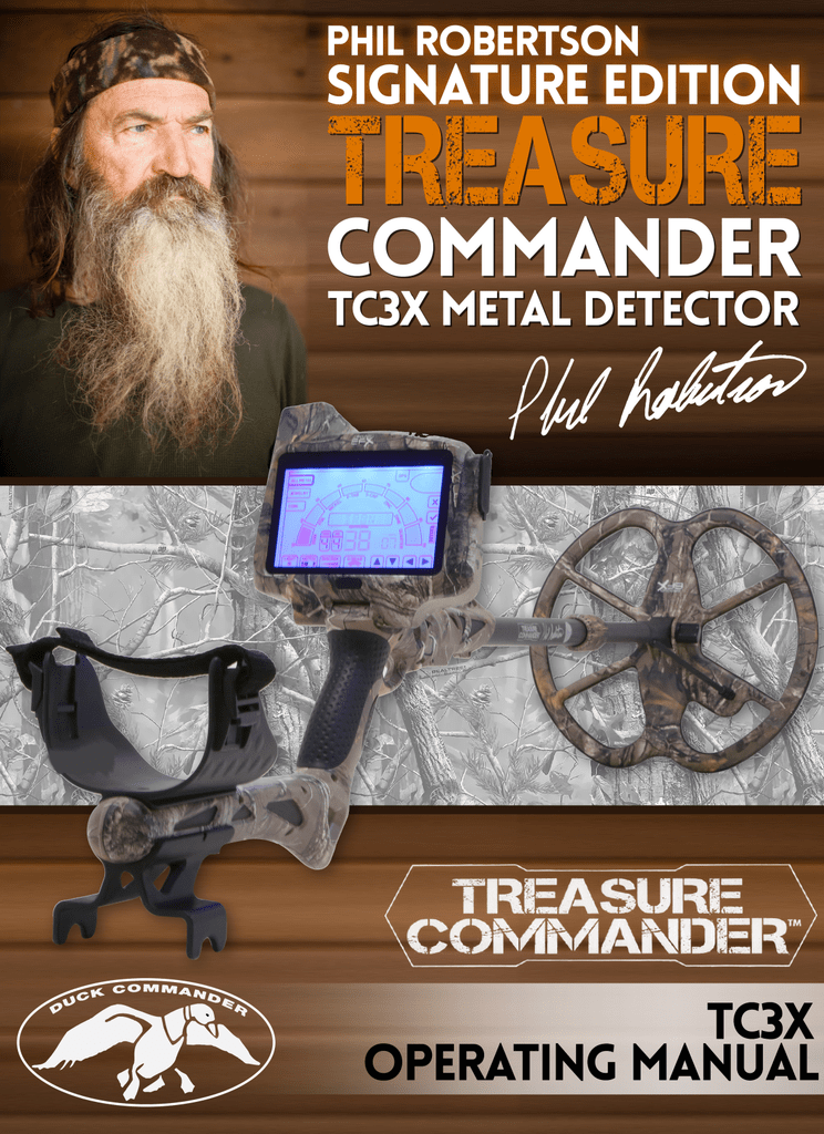 Treasure Cove TC3X Operating Manual | Manualzz