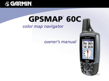 Garmin GPSMAP® 60C Owner's Manual | Manualzz