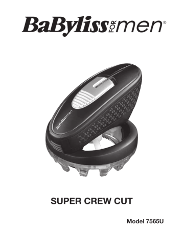 BaByliss Super Crew Cut 7565U User Manual | Manualzz