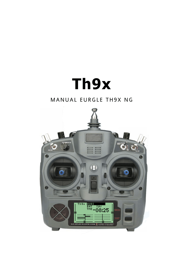 Fly Sky Eurgle th9x User manual | Manualzz