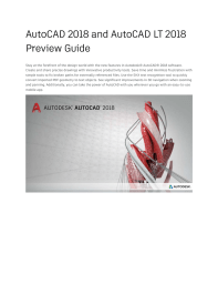 Autodesk AutoCAD 2018 - Update Instructions, User guide