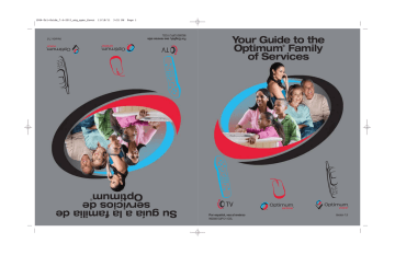 Optimum iO TV, Optimum Online, Optimum Voice, DVR for iO TV User Guide ...