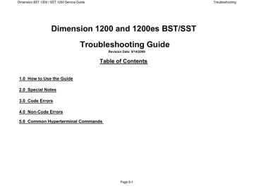 Stratasys Dimension BST 1200 Troubleshooting Manual | Manualzz