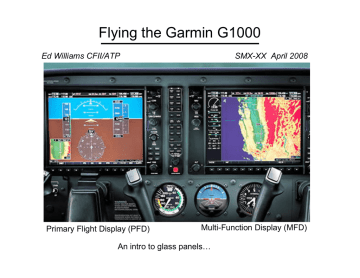 Flight Panel System G1000 Guide | Manualzz