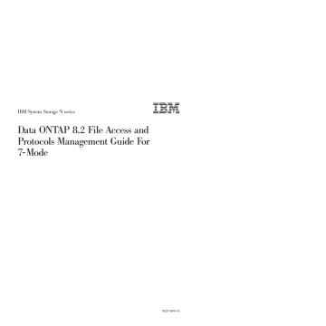 IBM Storage System N Series File Access and Protocols Management Guide | Manualzz