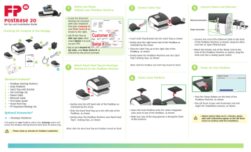 FP PostBase econ Installation Guide | Manualzz