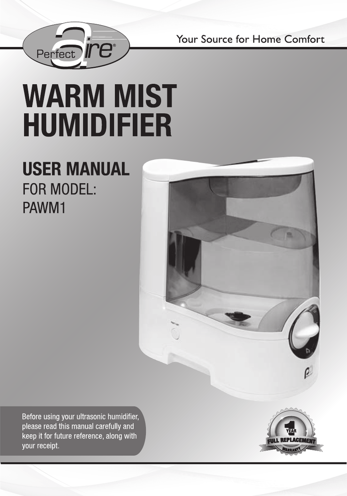 Perfect Aire PAWM1 Brochure | Manualzz