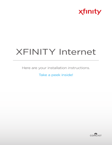 XFINITY Internet Wireless Gateway User Guide | Manualzz