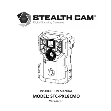 Stealth Cam STC-PX18CMO PX18 Camo 8.0 MP Scouting Camera and Video ...