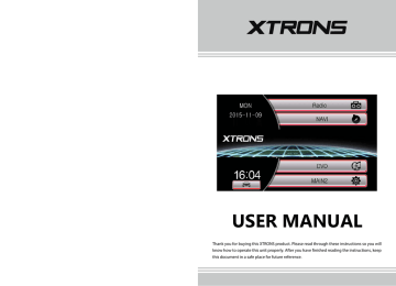 Xtrons Wince Series Audi and Mercedes Benz User Manual | Manualzz