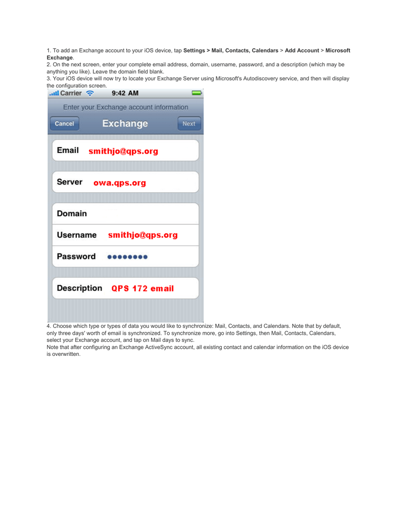 microsoft exchange activesync samsung