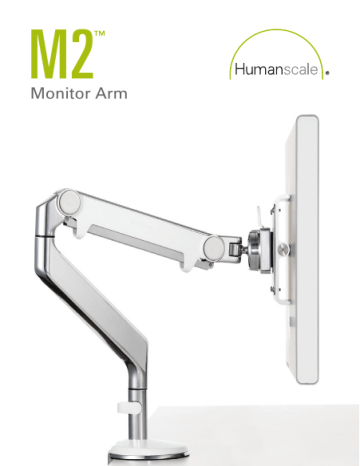 Humanscale M2 Monitor Arm User Manual | Manualzz