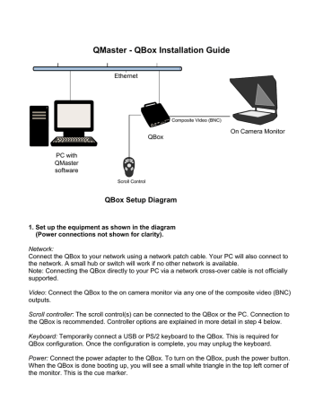 Autocue QBox Installation Guide | Manualzz
