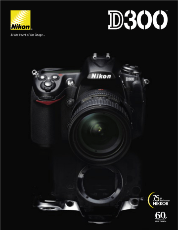 Nikon D300 Brochure & Specs | Manualzz