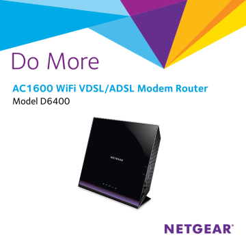 Netgear D6220 manual | Manualzz