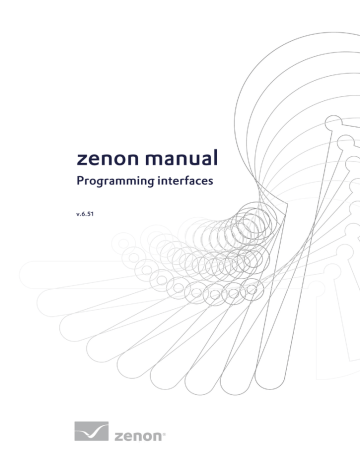 zenon Programming Interfaces Manual | Manualzz