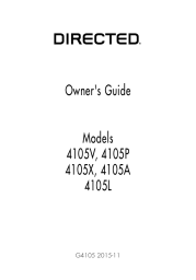 Automate 4105P - Owner's guide, Owner's manual