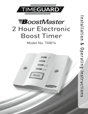Timeguard TGBT4 Instructions | Manualzz