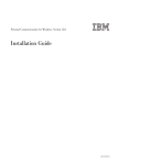 IBM Personal Communications 12.0 Installation Guide | Manualzz