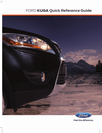 Ford Kuga Quick Reference Guide | Manualzz