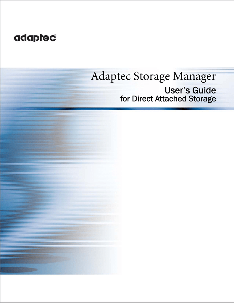 Adaptec SATA II RAID 1220SA User's Guide | Manualzz