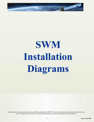 DIRECTV SWM Installation Diagrams | Manualzz