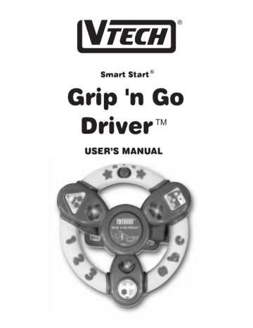 VTech Smart Start Grip 'n Go Driver User manual | Manualzz