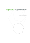 KEPServerEX V6 User Manual | Manualzz