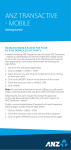 ANZ Transactive User Guide | Manualzz